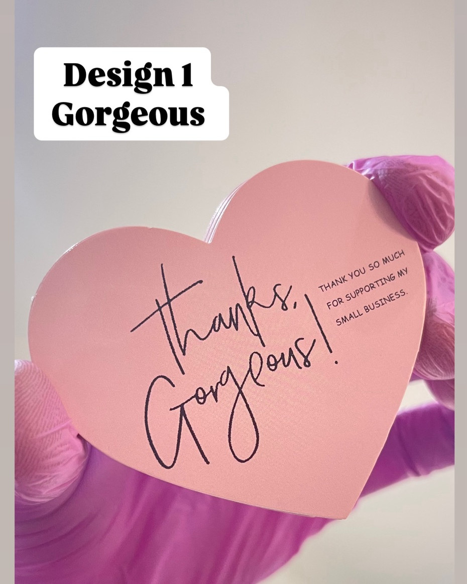 Love Thank You Card | Lagos_Perfect_Package. …Let's spice up your ...