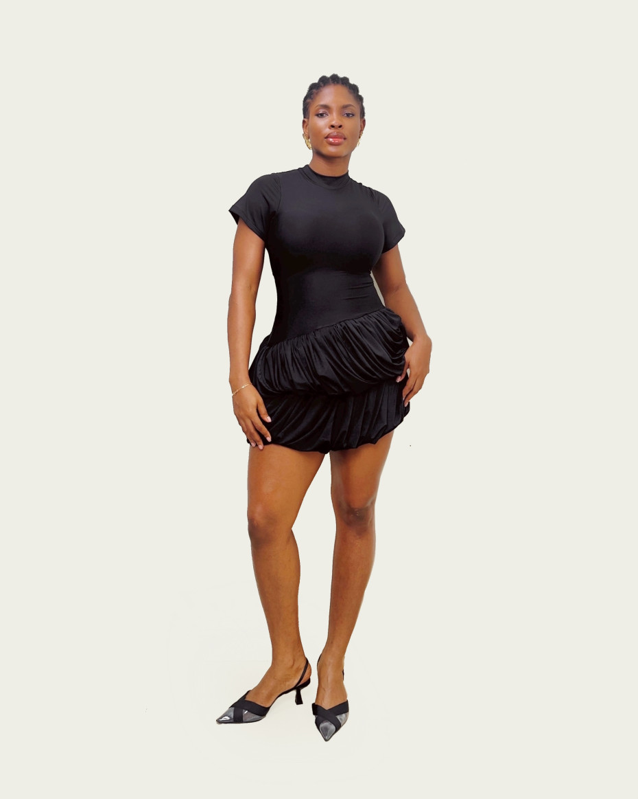 Blackberry Asymmetric Mini Bubble Dress | Bawsty. For all gorgeous ...