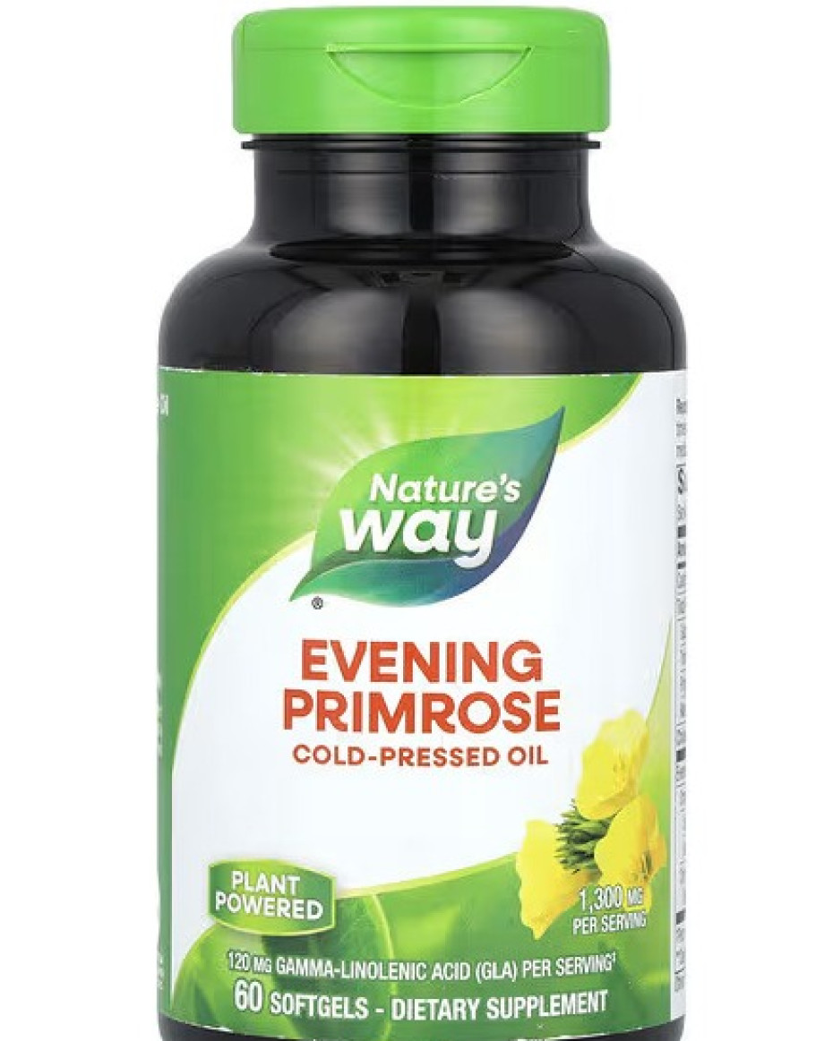 NATURE'S WAY Evening Primrose 1300mg - 60 Capsules | VITYMINS.com. Your ...