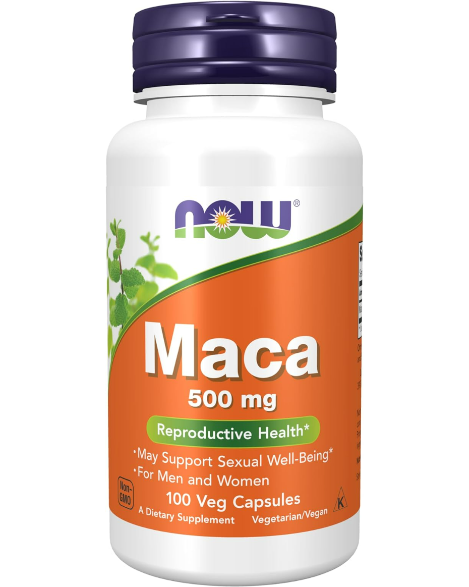 NOW FOODS Maca Supplements 500 mg - For Men and Women | VITYMINS.com ...