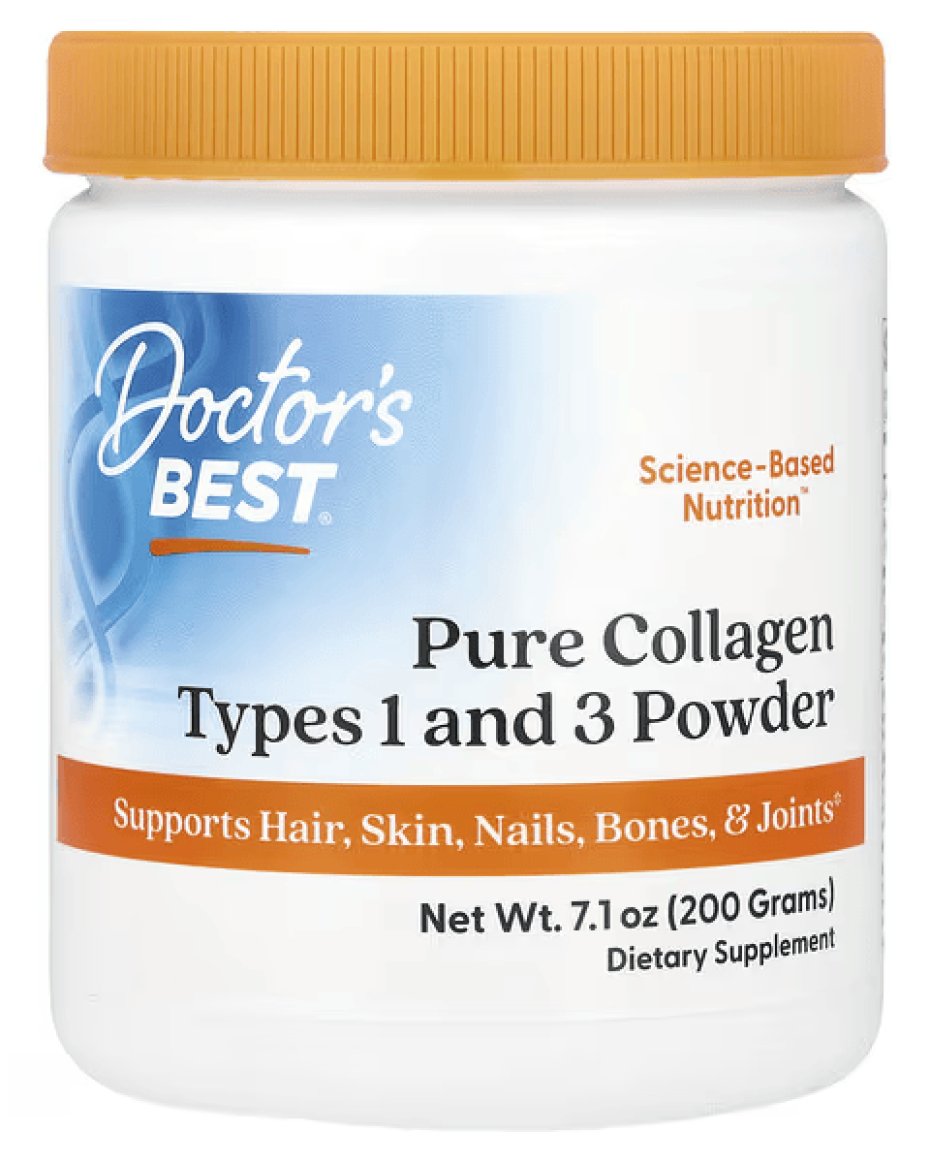DOCTOR'S BEST Pure Collagen Powder Types 1 and 3 Powder - 200g ...