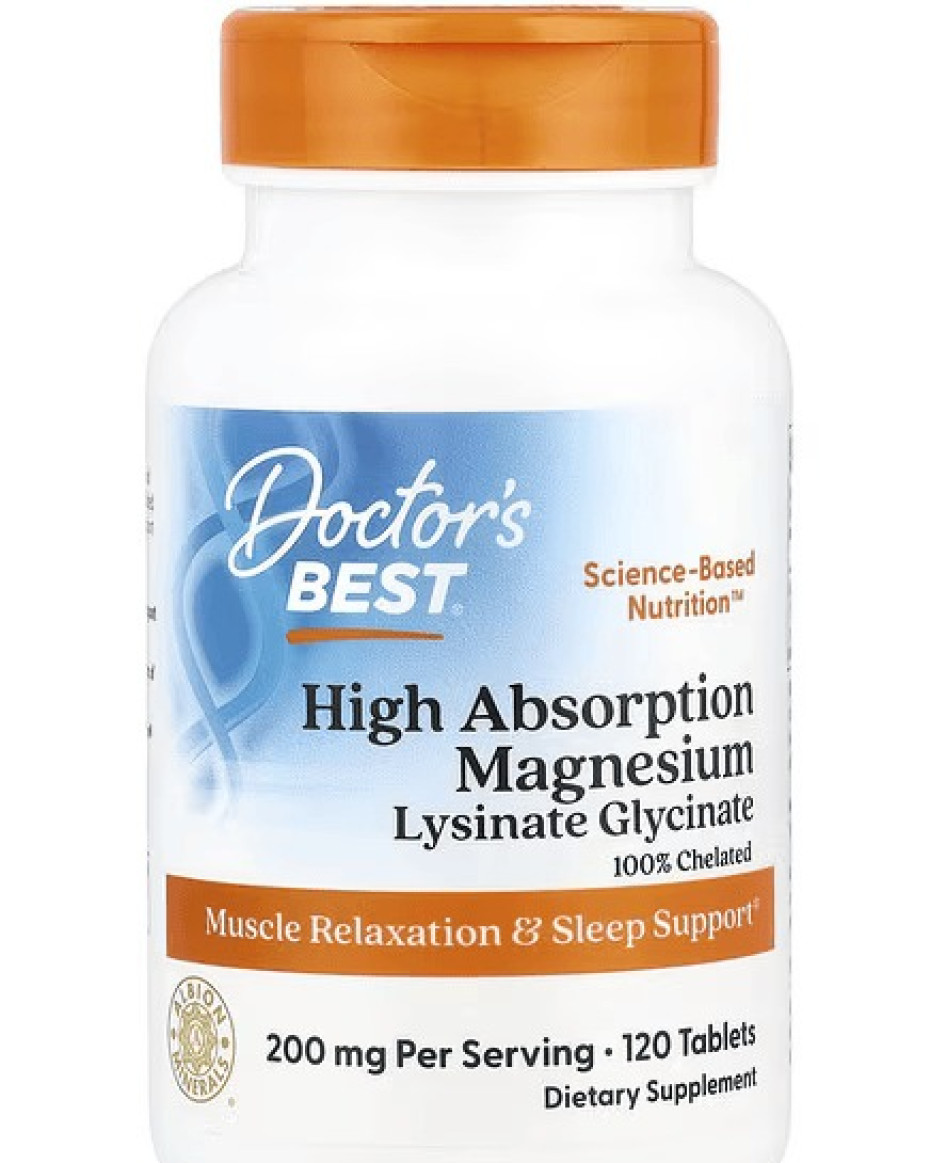 DOCTOR'S BEST High Absorption Magnesium Glycinate | VITYMINS.com. Your ...