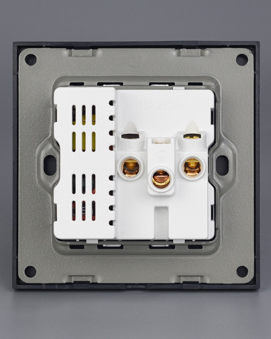 Wall Socket 13A Universal Power 5 Pin Electrical Outlet Type-C ...