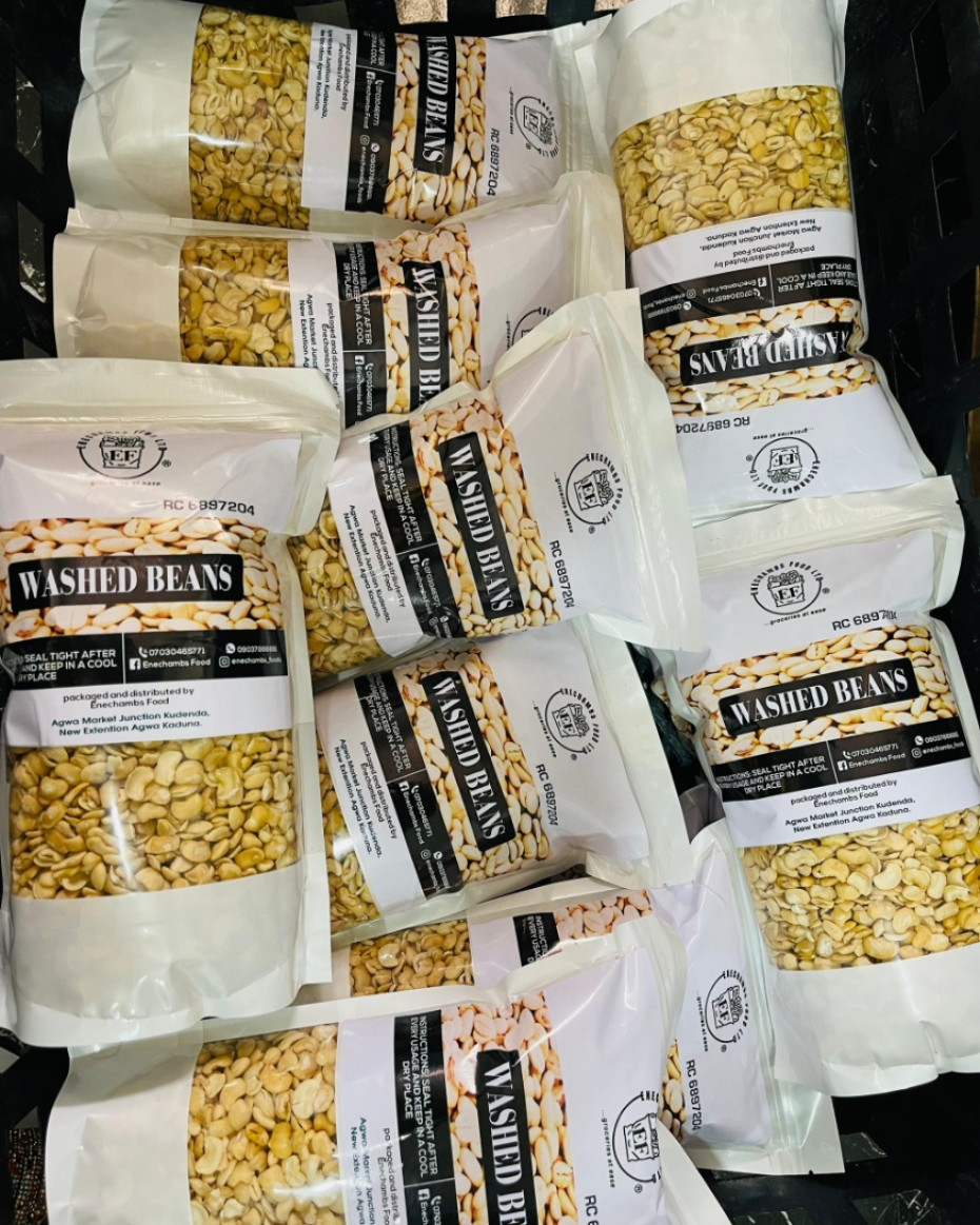 Washed/Peeled Beans | Enechambs food. Groceries at ease -- Powered by ...